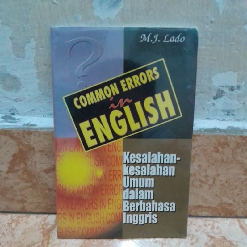 Jual BUKU COMMON ERRORS IN ENGLISH Kesalahan-Kesalahan umum dlm berbasis Inggris | Shopee Indonesia