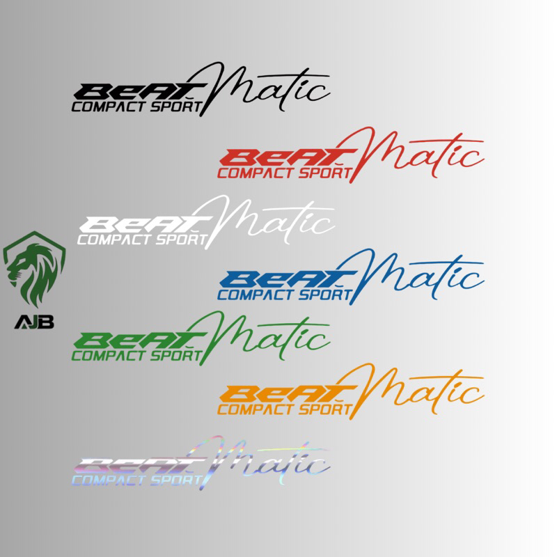 Jual STIKER CUTTING BEAT MATIC COMPACT SPORT | Shopee Indonesia