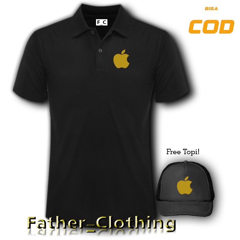Jual Gratis Topi - Kaos Polo-Shirt lengan Pendek Pria / Wanita / Kaos ...
