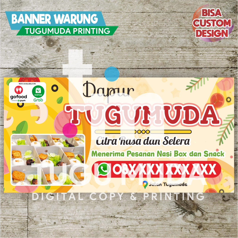 Jual Cetak Spanduk|Banner|MMT - WARUNG RAMESAN-ANEKA SNACK-NASI BOX ...