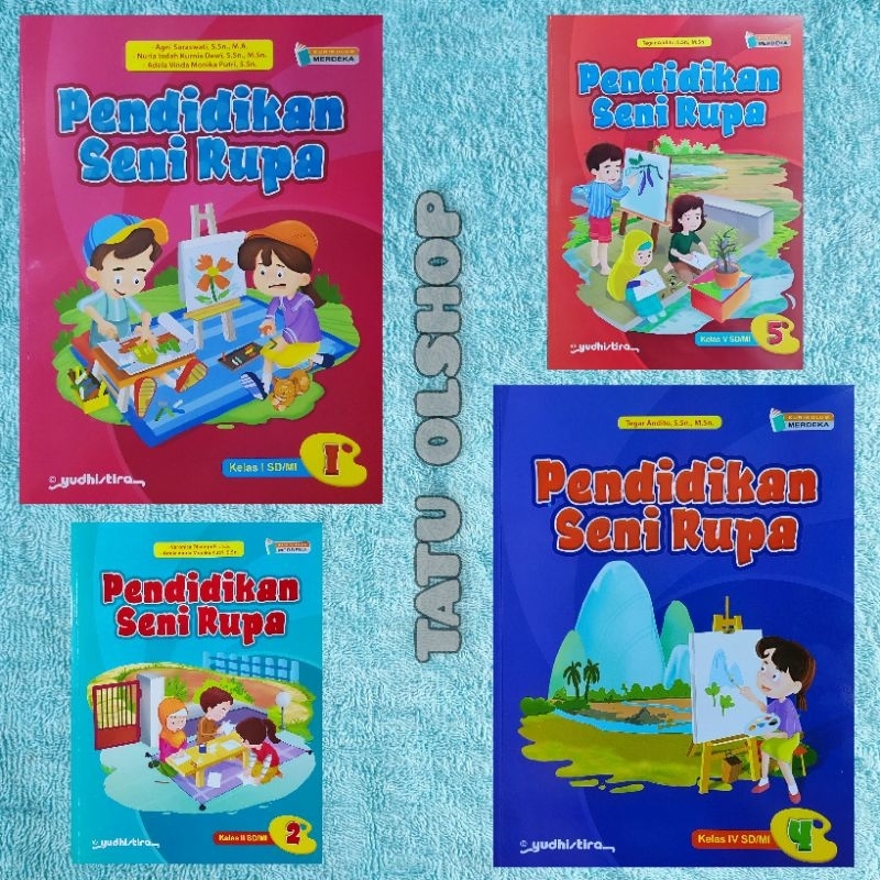 Jual Buku Kurikulum Merdeka Pendidikan Seni Rupa SD Kelas 1 2 4 5 Original Penerbit Yudhistira ...