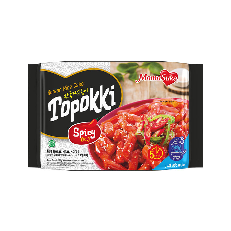 Jual kue beras toppoki / tokpokki /topokki mamasuka reject | Shopee ...