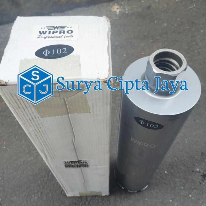 Jual Mata bor coring 4 inch wipro diamond core drill bits 120 mm mata ...