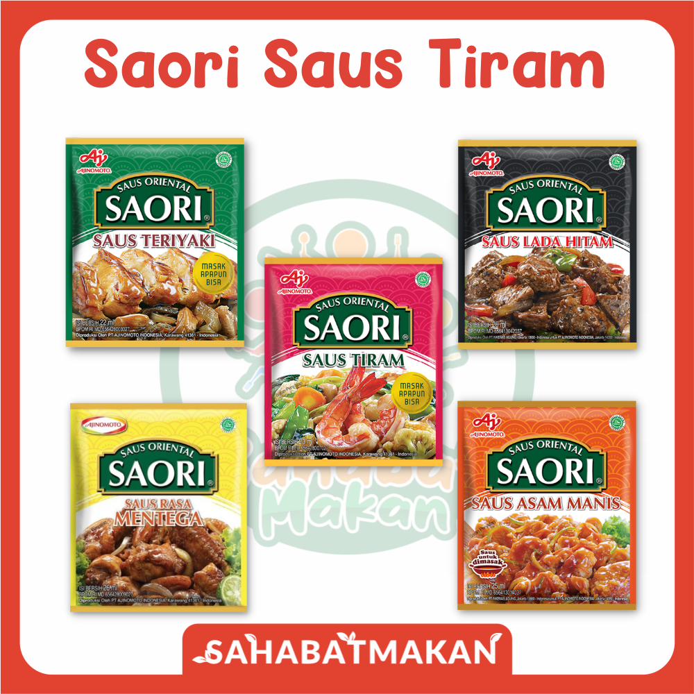Jual Saori Saus Tiram, Asam Manis, Teriyaki, Lada Hitam, Saus Mentega ...