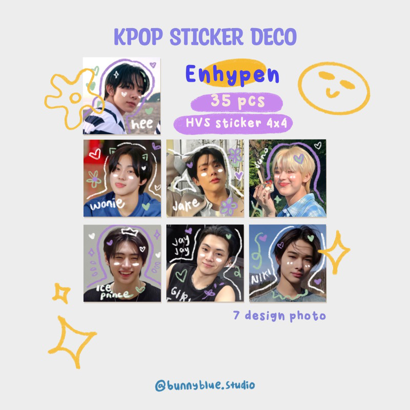 Jual Kpop Boygroup Sticker Deco 35pcs | Shopee Indonesia
