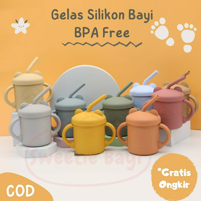 Jual 【SweetieBayi】5 pcs Peralatan makan bayi Set Alat Makan Bayi ...
