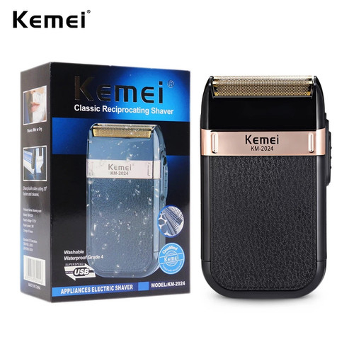 Jual Alat Mesin Cukur Kumis Jenggot Botak Halus Original Kemei KM-2024 Shaver Kemei Terbaik ...