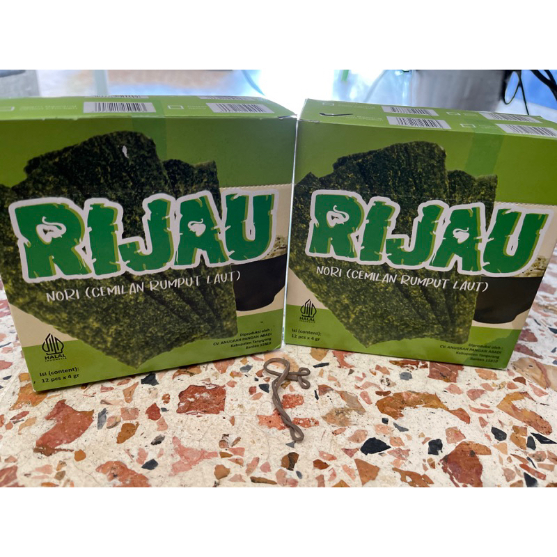 Jual Rijau rumput laut isi 12pcs | Shopee Indonesia