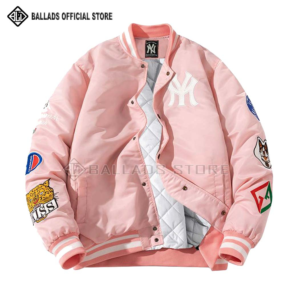 Jual Jaket Varsity Baseball Basketball Bomber-Full Bordir Unisex ...