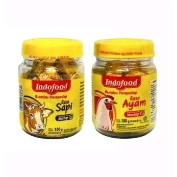 Jual Indofood Bumbu Penyedap Rasa Ayam dan Sapi Kaldu Blok isi 25 Blok ...