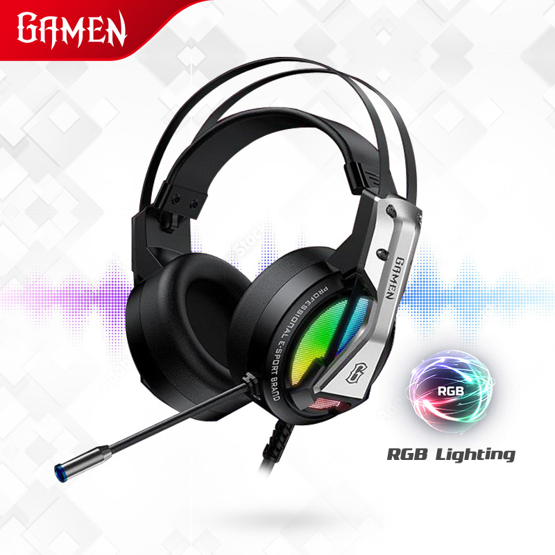 Jual GAMEN Headset Gaming Kabel 3D Surround Sound Noise Cancellation ...