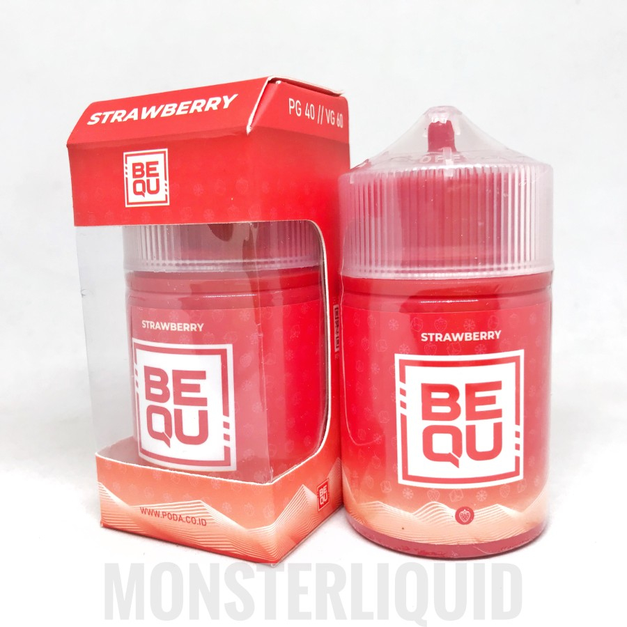 Jual BEQU STRAWBERRY FREEZE BY PODA X FVS CLOUD 3MG 60ML | Shopee Indonesia