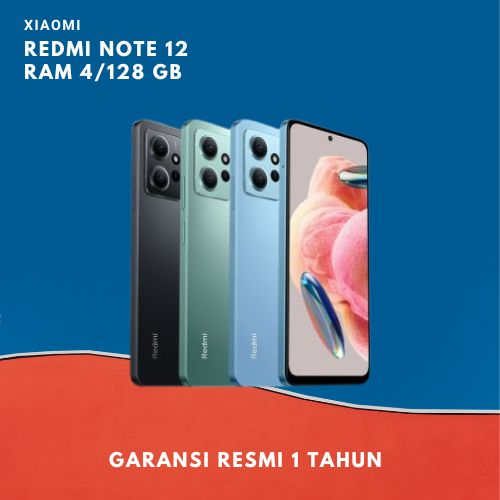Jual xiaomi Redmi Note 12 (4GB/128GB) 50MP Triple Kamera 120Hz AMOLED ...