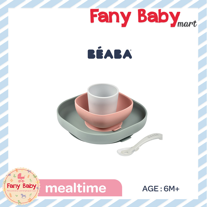 Jual BEABA SILICON MEAL SET ( 4PCS ) | Shopee Indonesia