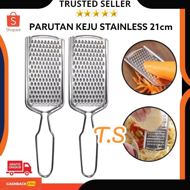 Jual Parutan Keju Stainless Steel Alat Parut Coklat Wortel Kentang ...