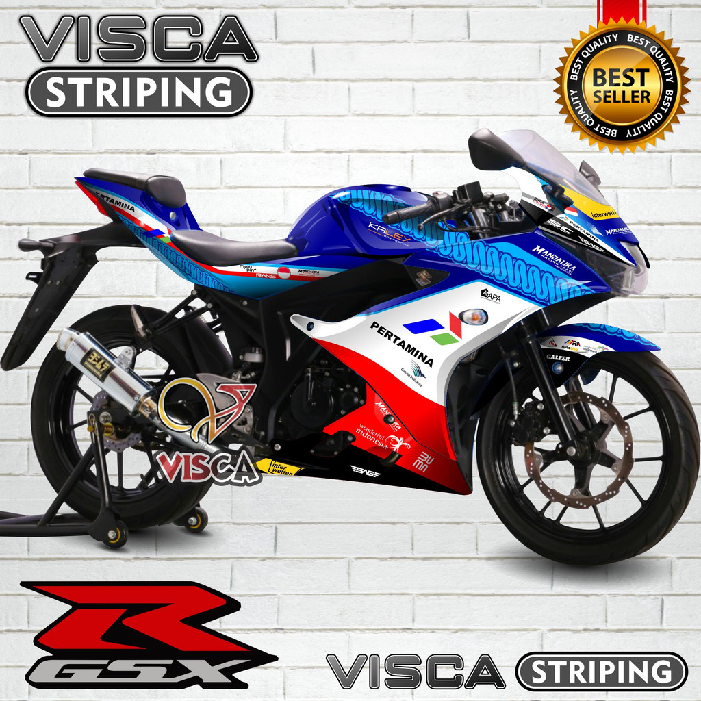 Jual Decal GSX R150 Full Body - Stiker GSX R150 Full Body - Dekal GSX ...