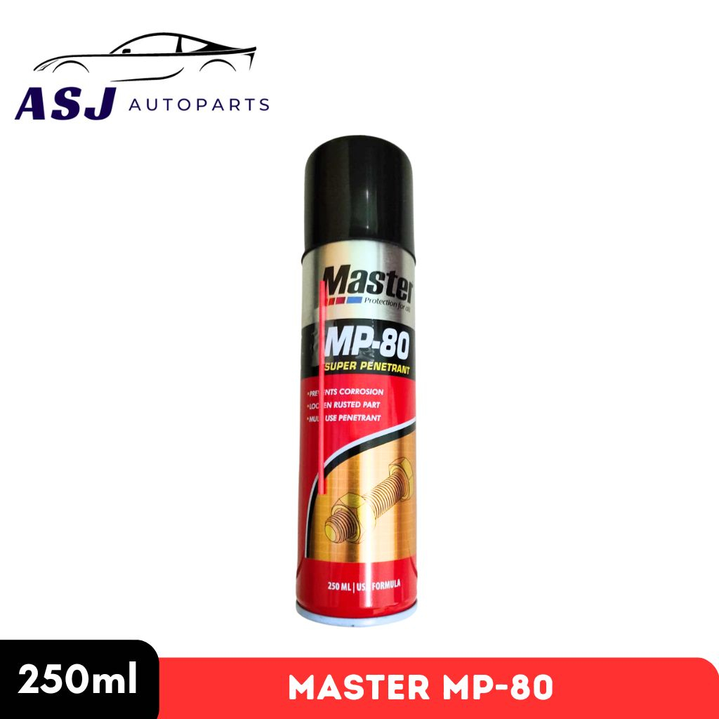 Jual Master MP-80 / MP80 Super Penetrant Anti Karat / Anti Rust 250 ml ...