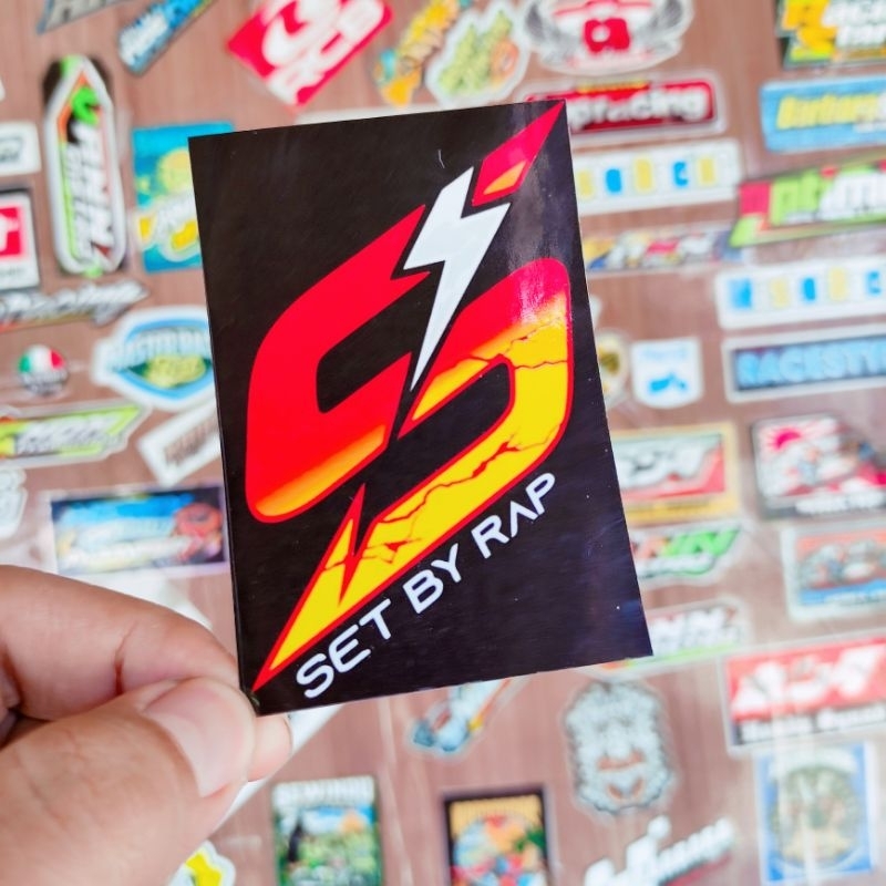 Jual stiker set by rap kotak | Shopee Indonesia