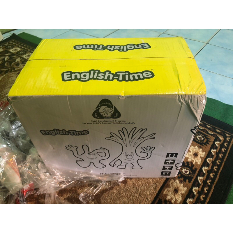 Jual English time book+walter pen ,prelove (belajar inggris secara ...