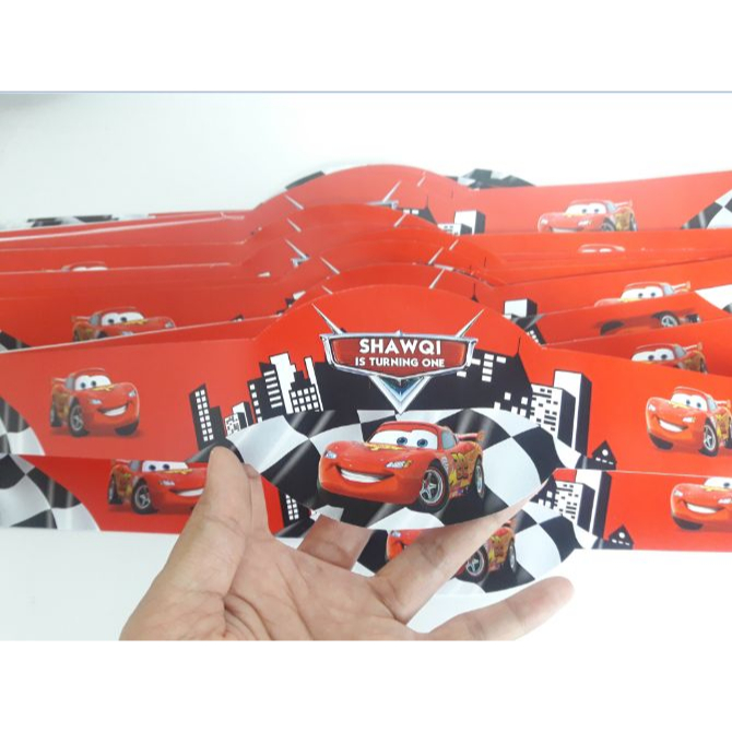 Jual label bento mc queen / label box bento mc queen / label box ...