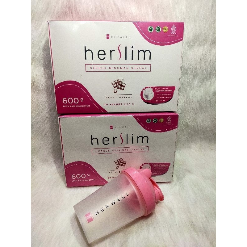 Jual HERSLIM HERWELL Her Slim 20 sachet 20sachet Minuman Sereal Coklat ...