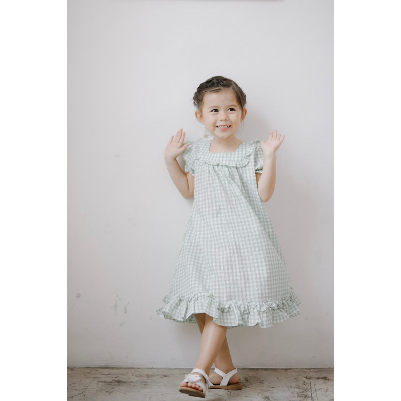 Jual TINYCLOUDS - HANNA DRESS | Dress Anak Perempuan | SUMMER BLISS COLLECTION | Shopee Indonesia