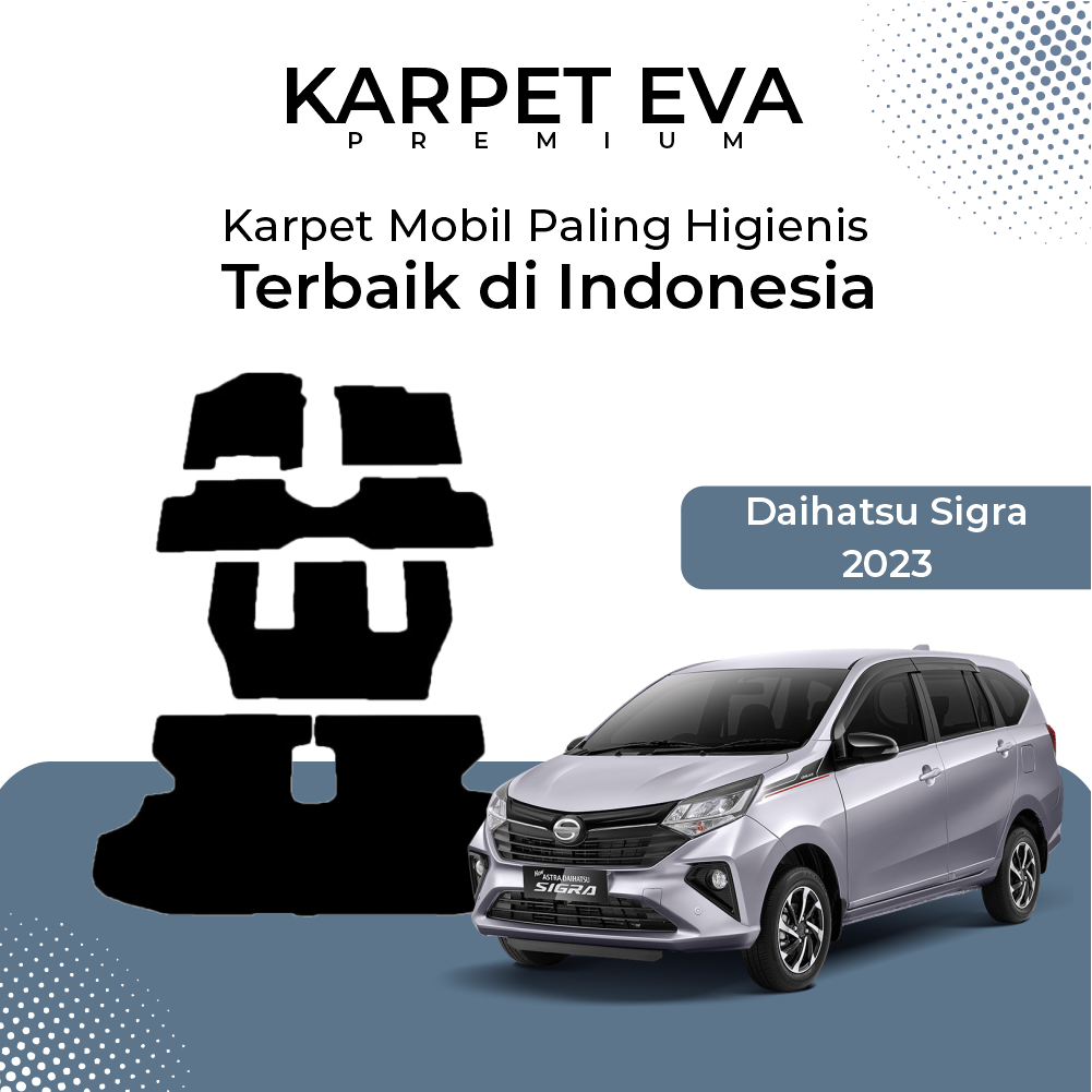 Jual Karpet Mobil Sigra th 2023 Karpet Eva Premium 1 Lapis | Shopee ...