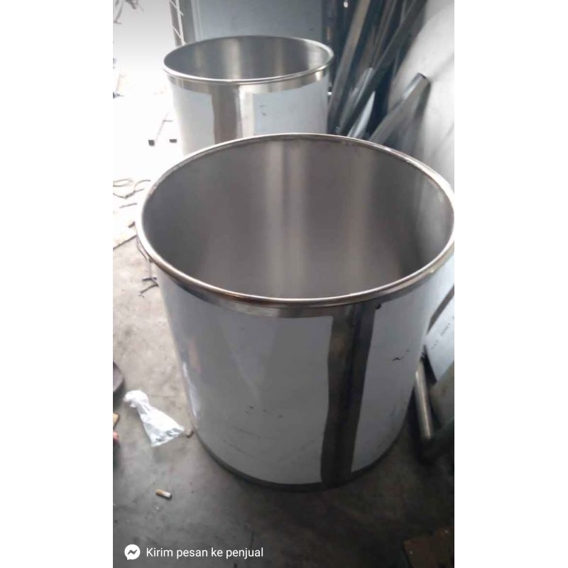 Jual tahang stainless/tong tahu bandung/ dandang stainles ukuran 80x80 ...
