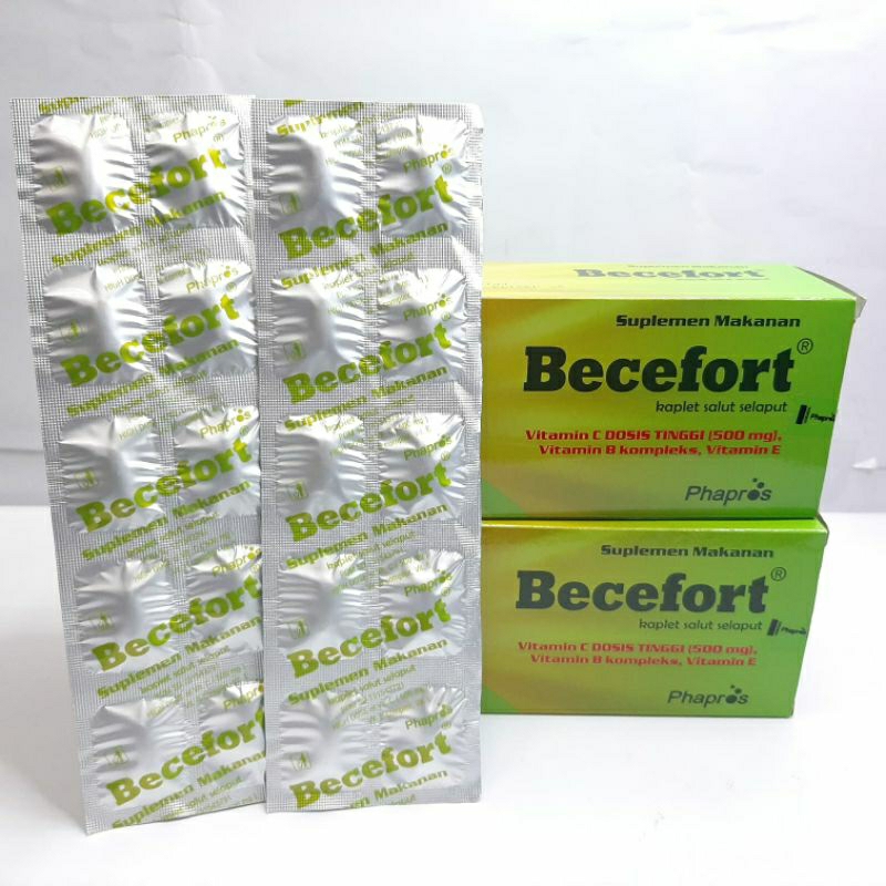 Jual Becefort 10 Tablet(Strip) | Shopee Indonesia