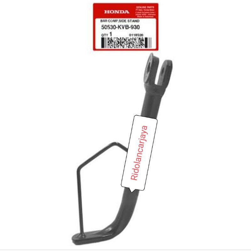 Jual STANDAR SAMPING BAR COMP SIDE STAND 50530-KVB-930 ORIGINAL HONDA ...