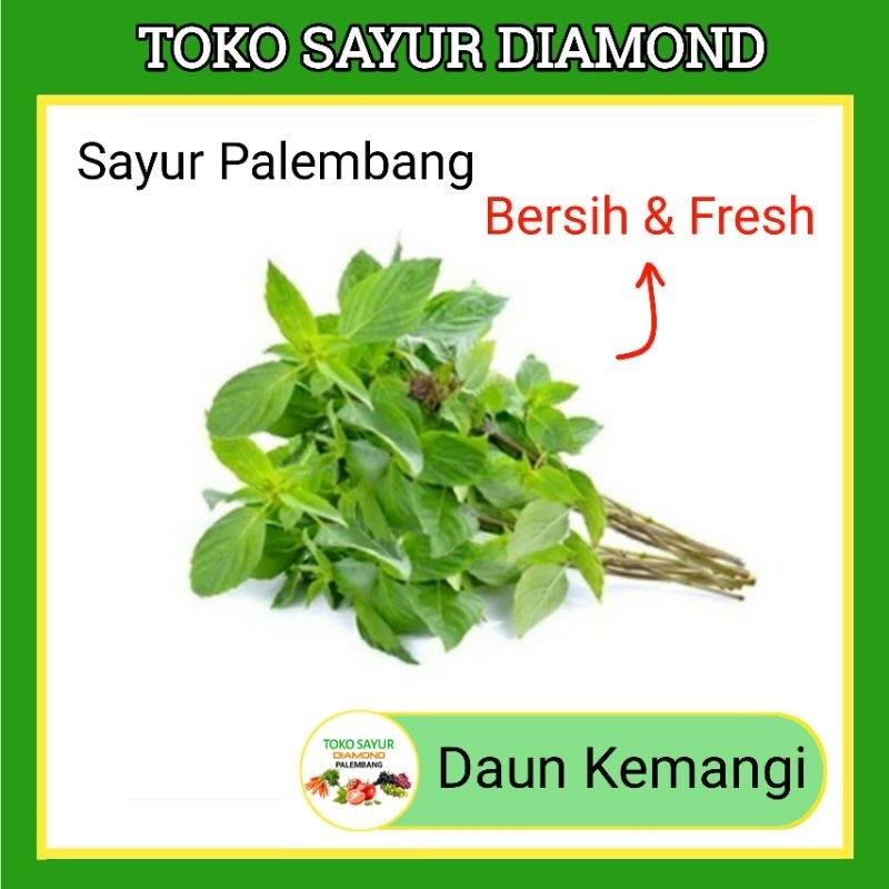 Jual Daun Kemangi - Toko Sayur Sayuran Mayur Online Segar Palembang ...