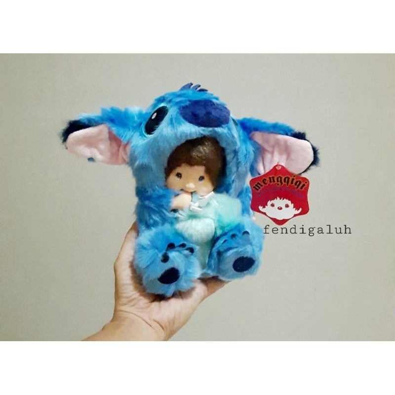 Jual Monchhichi Costum Stitch Lilo Original Size 20 cm/ Boneka ...