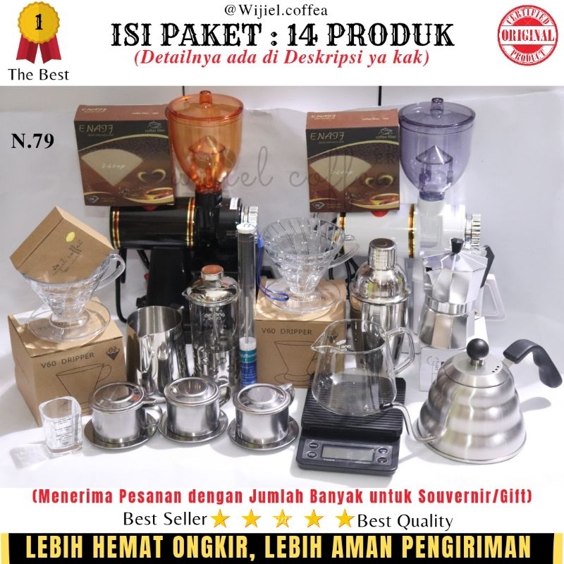 Jual PAKET ALAT KOPI LENGKAP ALAT KOPI MANUAL BREW KEDAI KOPI ...