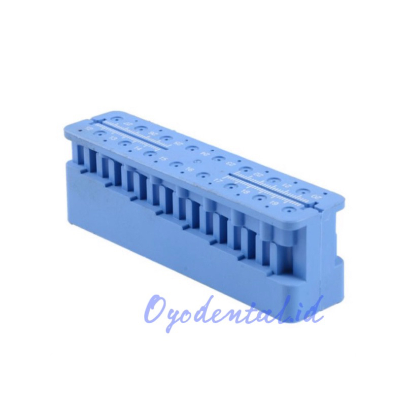 Jual Endo block / dental Endo gauge / pengukur jarum mm kfile | Shopee ...