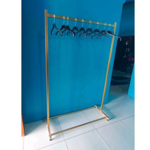 Jual GAWANGAN BAJU KOTAK STAND HANGER TINGGI 1,5M X 1,2M KUAT KOKOH ...