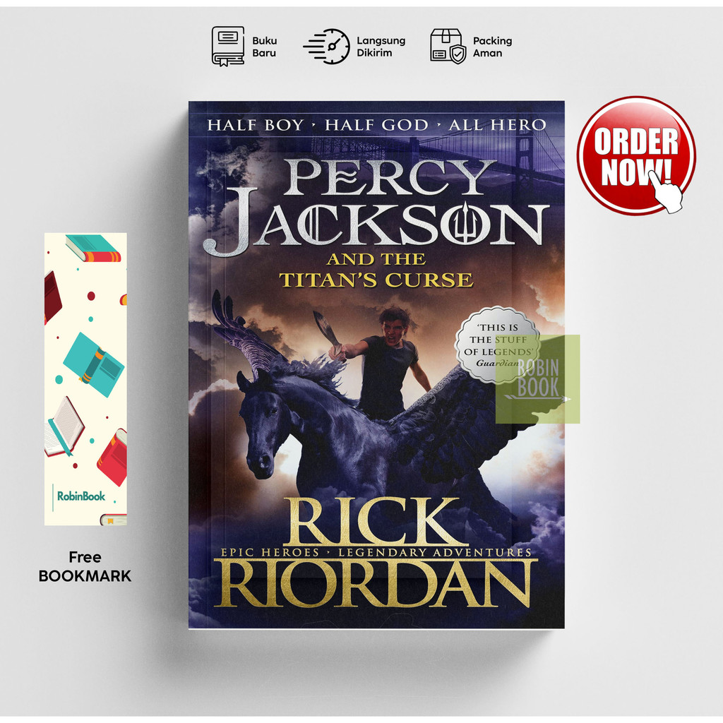 Jual Percy Jackson The Titans Curse Rick Riordan Shopee Indonesia