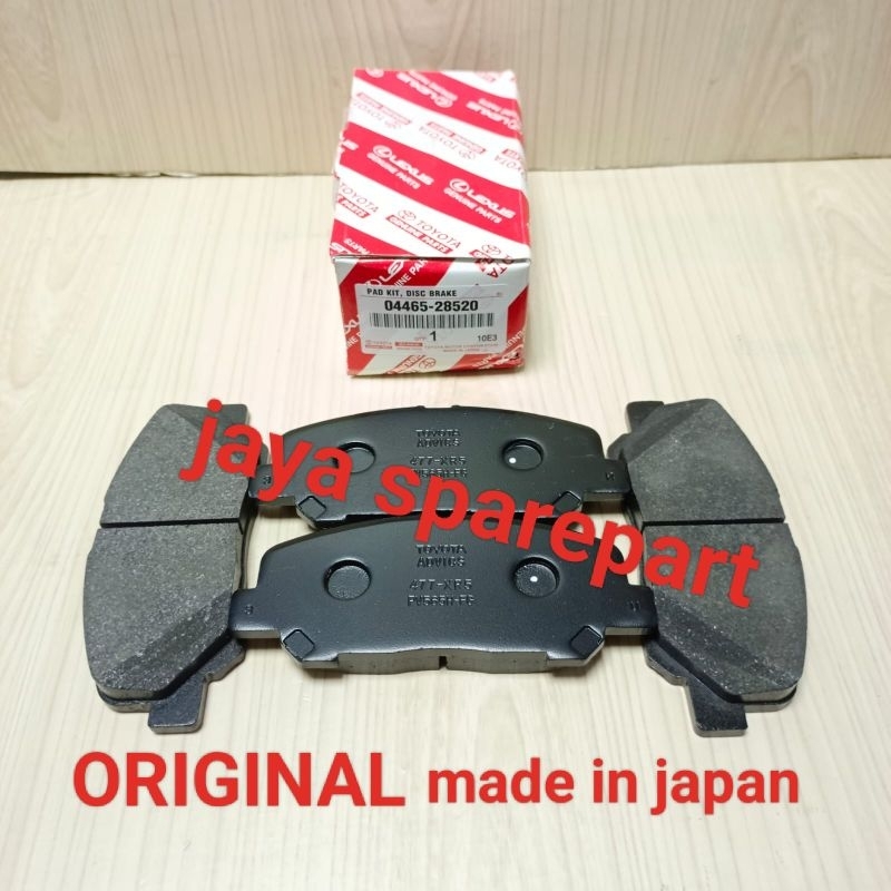 Jual Brake Pad Kampas Rem Depan Toyota Alphard Vellfire ANH20 2008 Up Ori | Shopee Indonesia