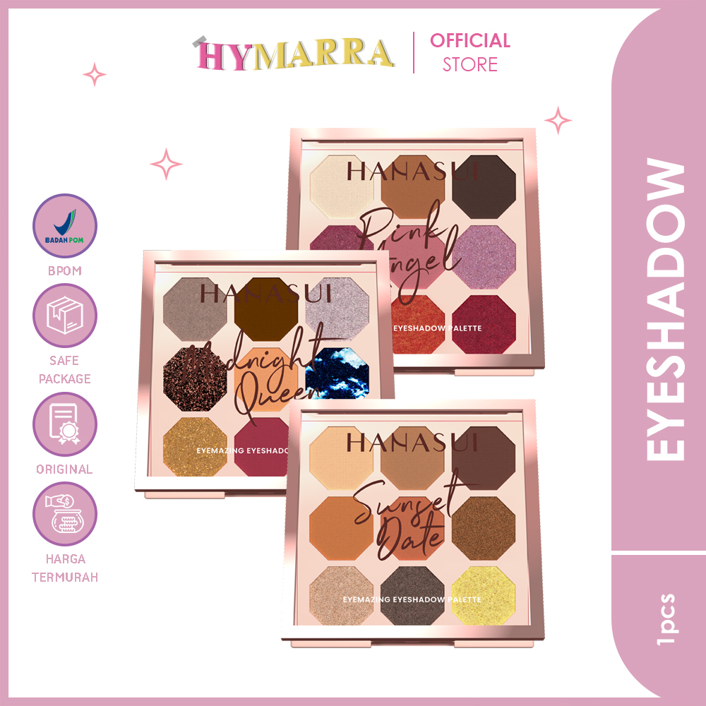 Jual HANASUI Eyemazing Eyeshadow Palette | Shopee Indonesia