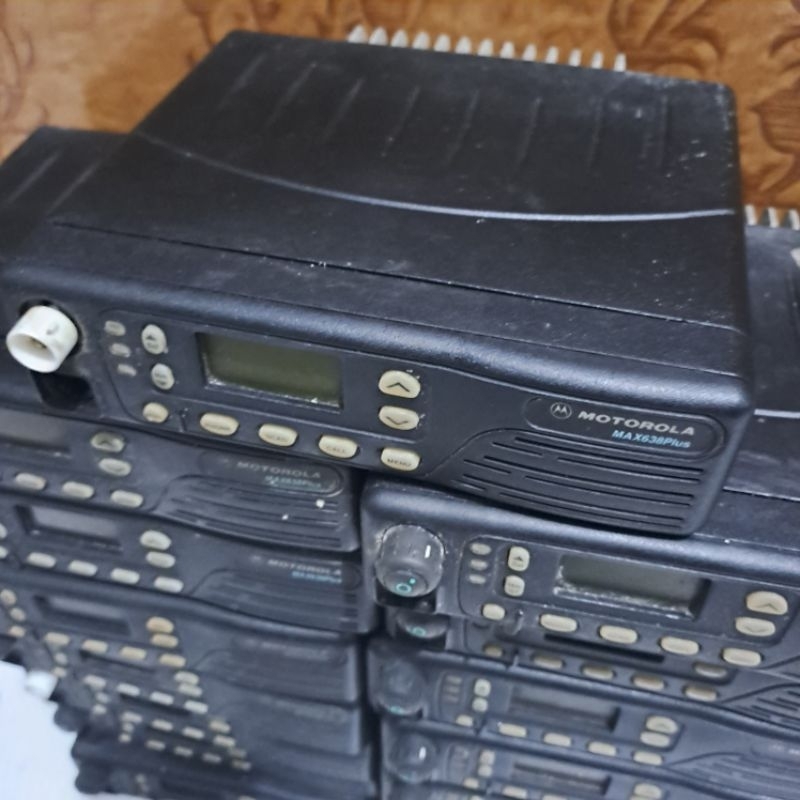 Jual rig motorola max 638plus frekuensi 800mhz trunking normal | Shopee ...