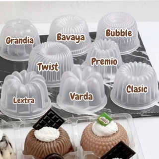 Jual Cetakan puding mini viral Bavaya Lexta Classic Grandia Varda twist ...