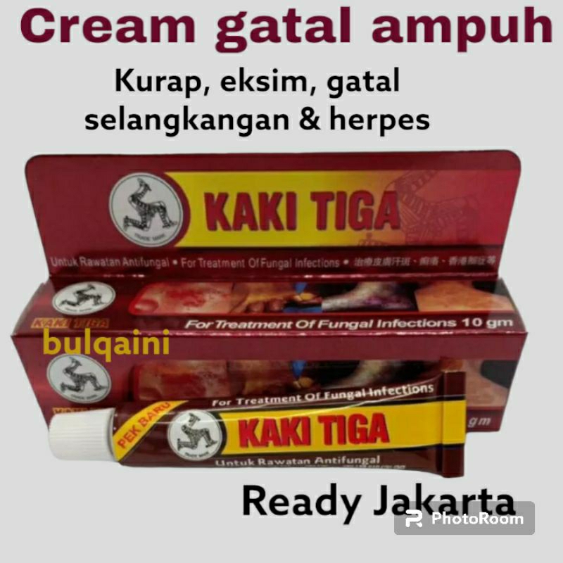 Jual SALEP GATAL KRIM OBAT PANU - OBAT KURAP CAP KAKI TIGA | Shopee ...