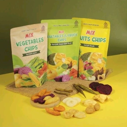 Jual Xpresstemilstore Keripik Mix Sayur Dan Mix Buah Mix Vegetables ...