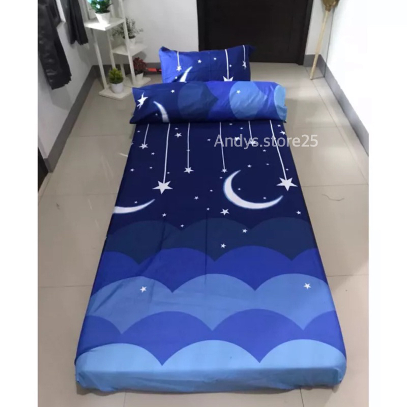 Jual SPREI SINGLE BED 90x200x15cm / SPREI AESTHETIC /SPREI ANAK, DEWASA ...