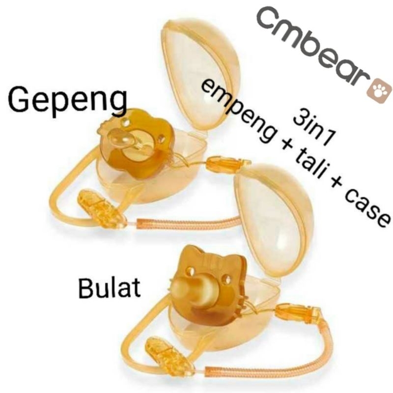 Jual Pacifier Empeng coklat 3in1. kompeng bayi | Shopee Indonesia