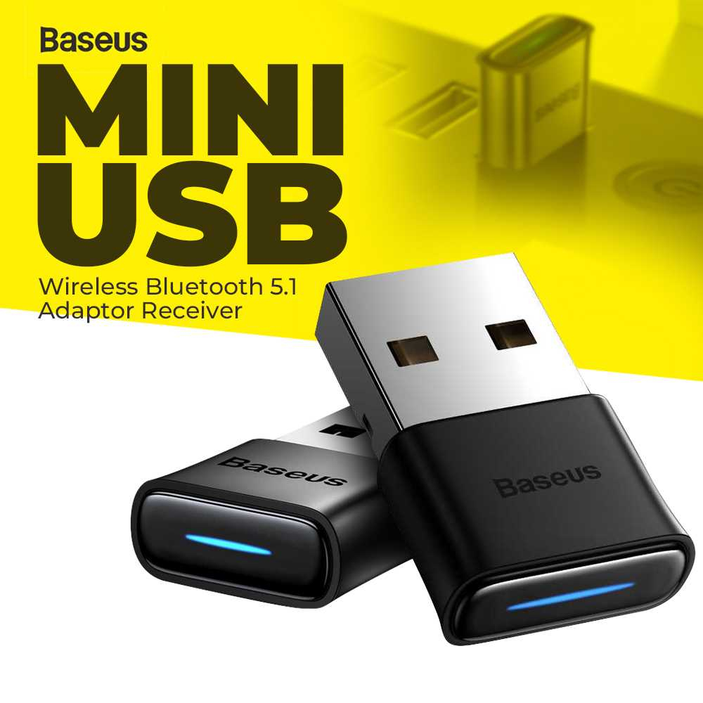 Jual Baseus BA04 Bluetooth USB Dongle Adapter V5.0 Adaptor Receiver ...