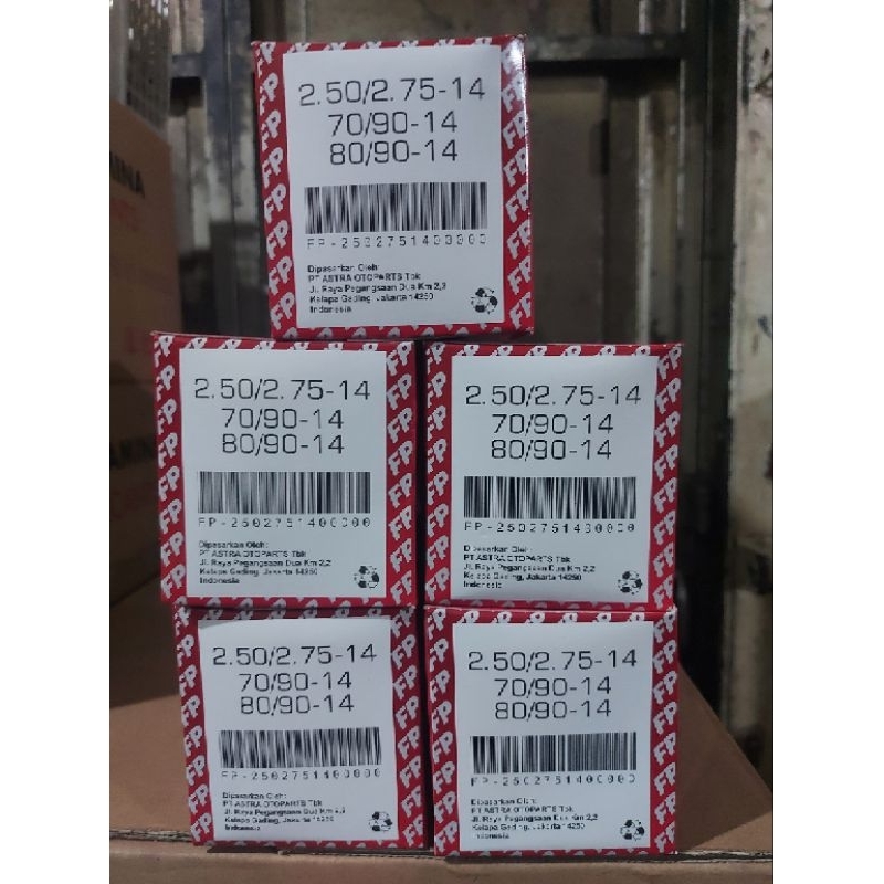 Jual Ban Dalam FEDERAL 250/275-14 (5pcs) | Shopee Indonesia