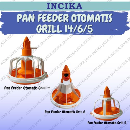Jual TEMPAT PAKAN OTOMATIS / PAN FEEDER OTOMATIS GRILL 14 / GRILL 6 / GRILL 5 | Shopee Indonesia