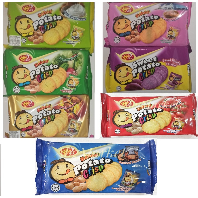 Jual Win2 Baked Potato Crisp / WIN2 Potato Crisp All Variant | Shopee ...
