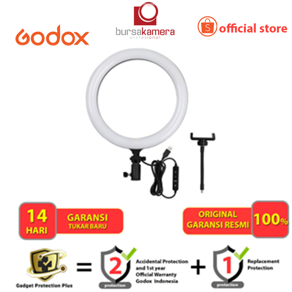 Jual Godox LR120 / LR 120 Bi-Color LED Ring Light Black 12" | Shopee Indonesia