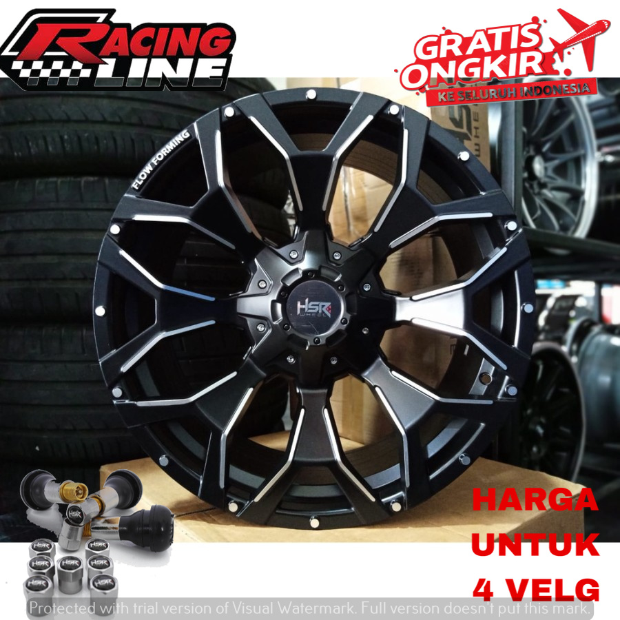 Jual Velg Mobil Racing Terios Rush Innova Ring 16 Hsr GOKU HSR R16X8 ...